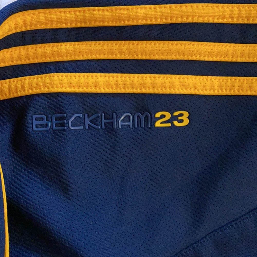 David Beckham Adidas La Galaxy Track Jacket - Gem